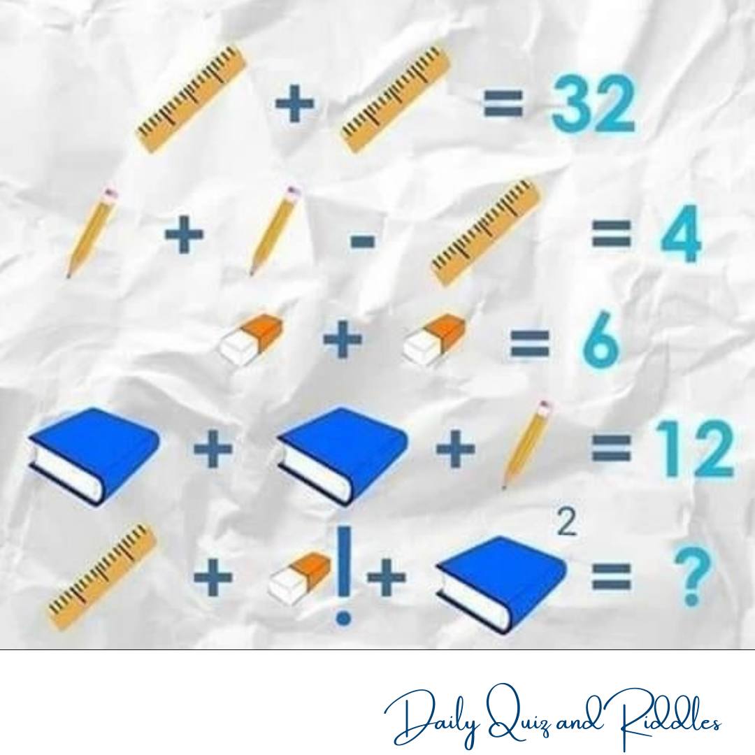The Puzzle Of Mathematical Relations Daily Quiz And Riddles